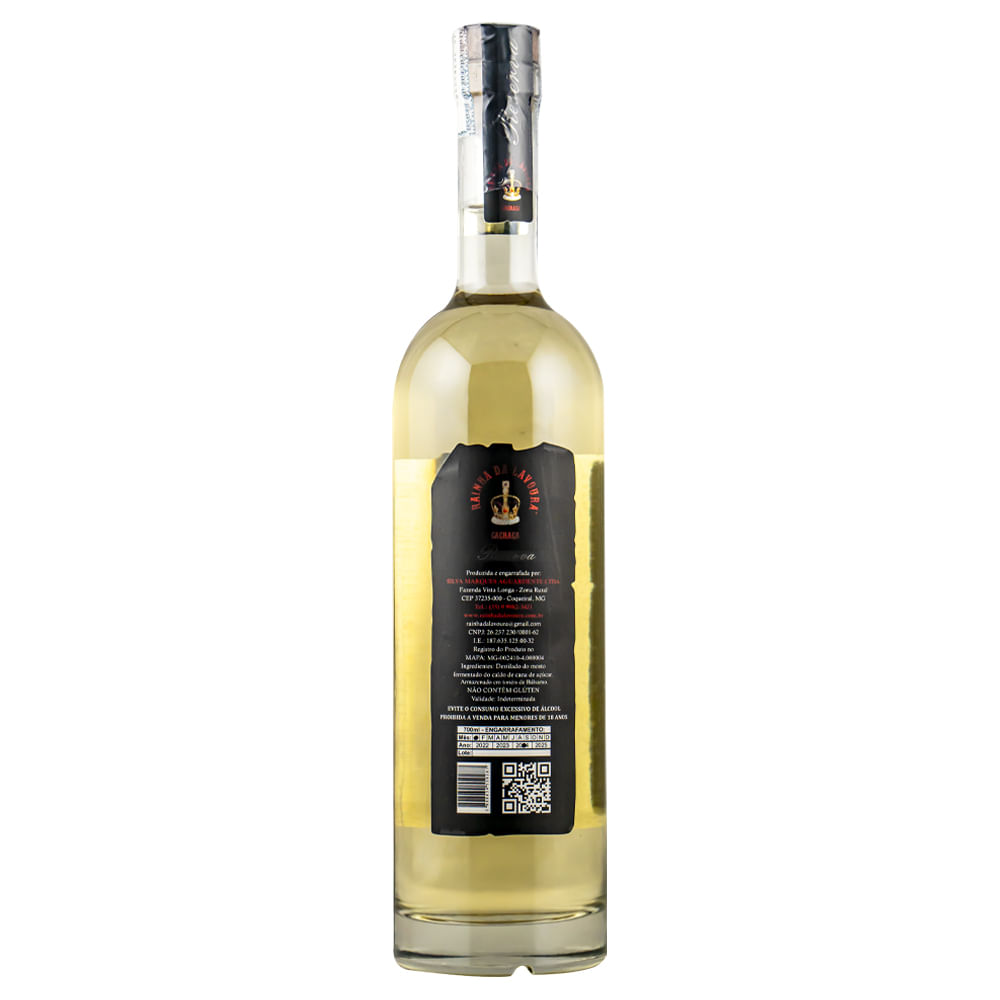 Cachaça Rainha da Lavoura Reserva 96 700ml - Cachaçaria Nacional