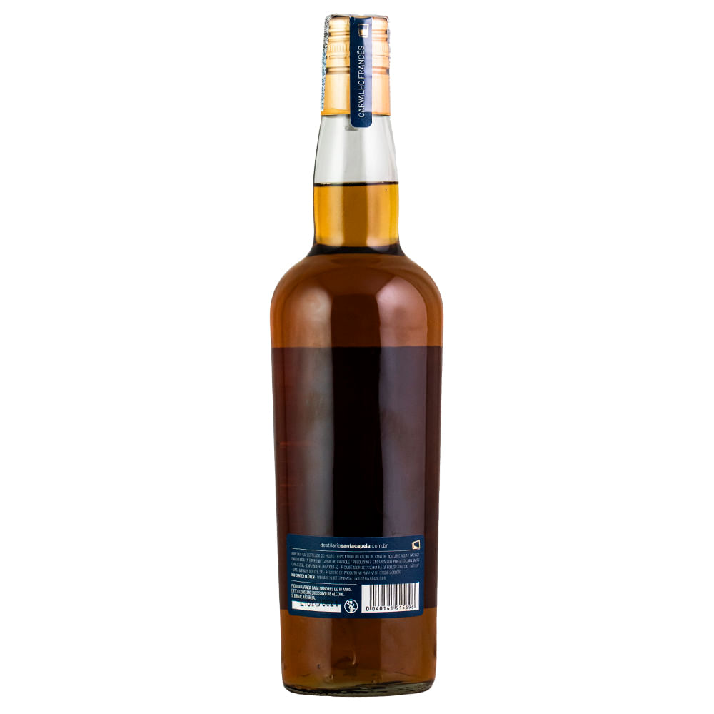 Cachaça Santa Capela Carvalho Francês 700ml - Cachaçaria Nacional